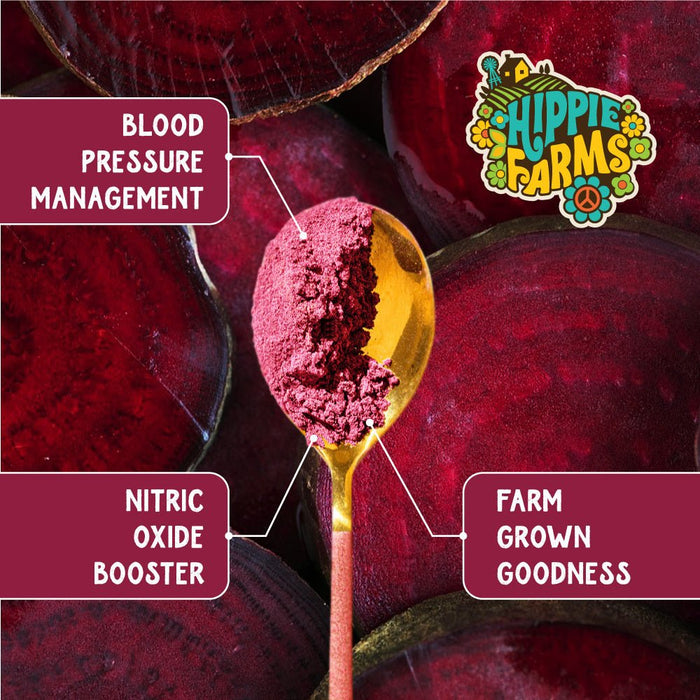 Beet Root Powder Capsules - Hippie Farms
